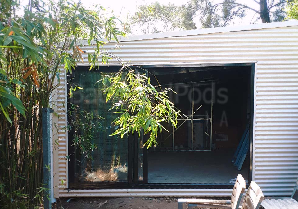 Yoga studio with bathroom pod 3.6m x 7m installed Newtown NSW